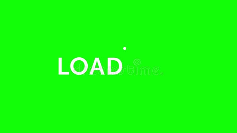 Loading Text and Typing in Progress Animation Stock Footage - Video of ...