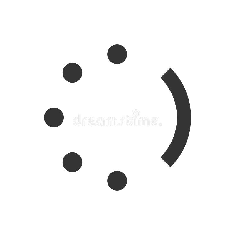 Loading Time Icon stock vector. Illustration of time - 184353140