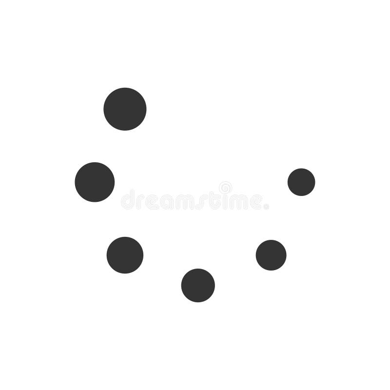 Loading Time Icon stock vector. Illustration of wait - 129166711