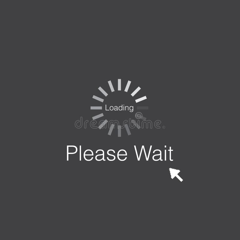 Loading To View Screen Stock Illustrations – 5 Loading To View Screen ...