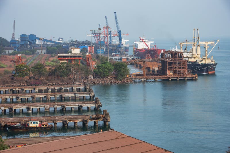 Mormugao Port Trust editorial photo. Image of mormugao - 71502741