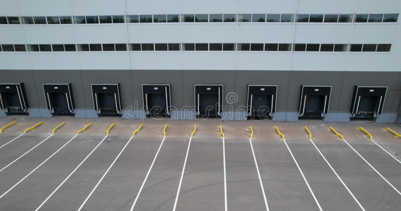Distribution center stock video. Video of door, cargo - 258027729