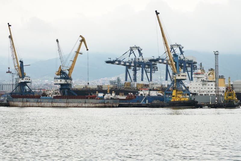 Loading and Unloading Operations in the Water Area of the Sea Cargo ...