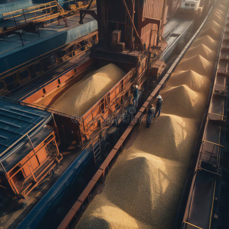 Loading Up: Wheat Shipments Set Sail for Global Markets.generative Ai ...