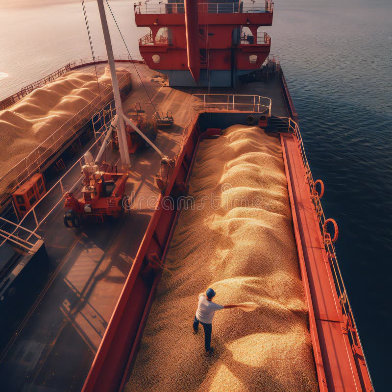 Loading Up: Wheat Shipments Set Sail for Global Markets.generative Ai ...
