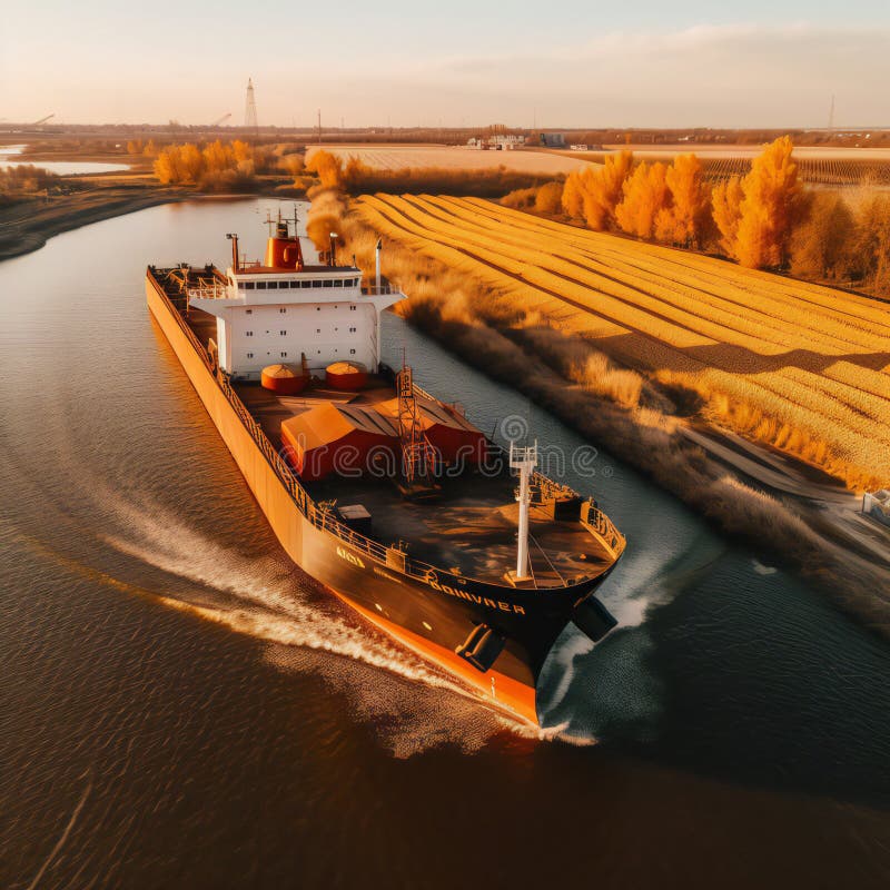Loading Up: Wheat Shipments Set Sail for Global Markets.generative Ai ...