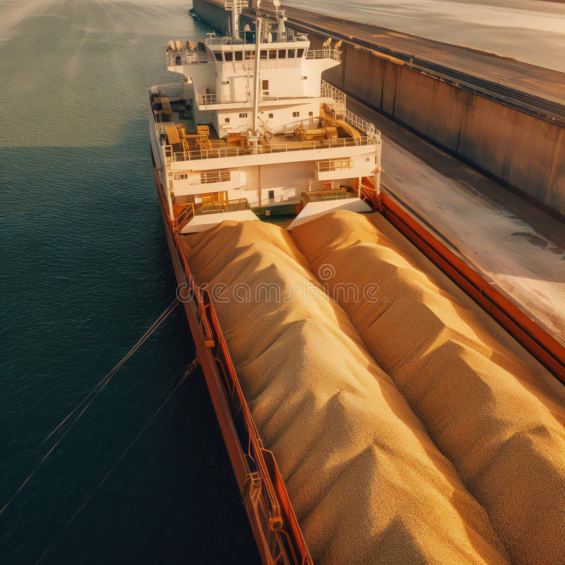 Loading Up: Wheat Shipments Set Sail for Global Markets.generative Ai ...