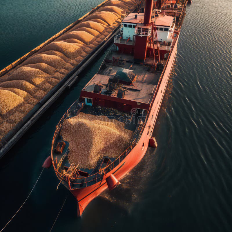 Loading Up: Wheat Shipments Set Sail for Global Markets.generative Ai ...