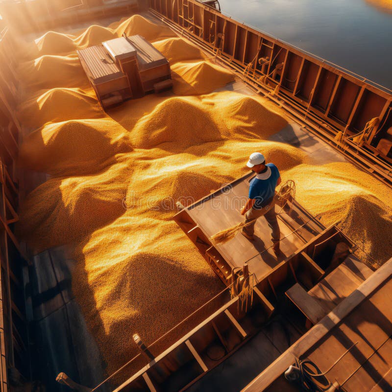 Loading Up: Wheat Shipments Set Sail for Global Markets.generative Ai ...