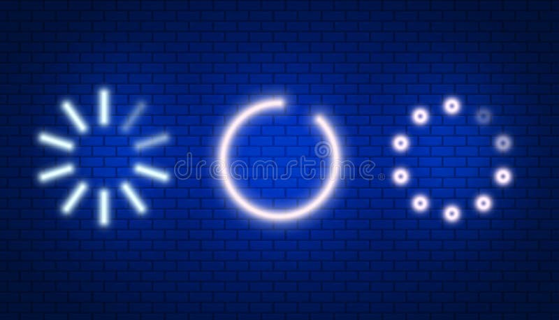 Loading Neon Stock Illustrations – 1,434 Loading Neon Stock ...