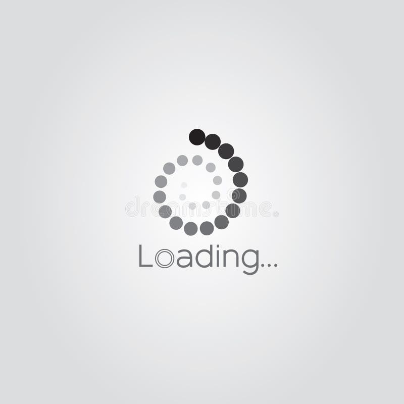 Loading Vector. Purple Color Vector Design and Background Stock Vector ...