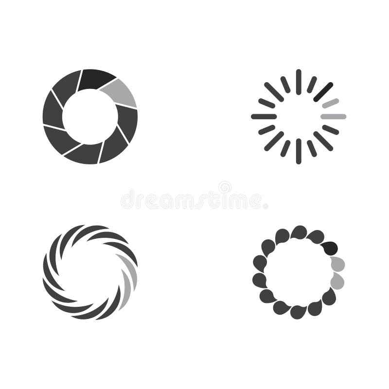 Loading Vector Icon Design Illustration Stock Vector - Illustration of ...