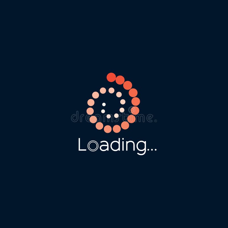 Loading Vector. Purple Color Vector Design and Background Stock Vector ...