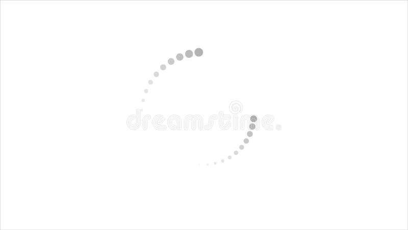 Loading Waiting Circle Symbol Element Video Animation Stock Video ...