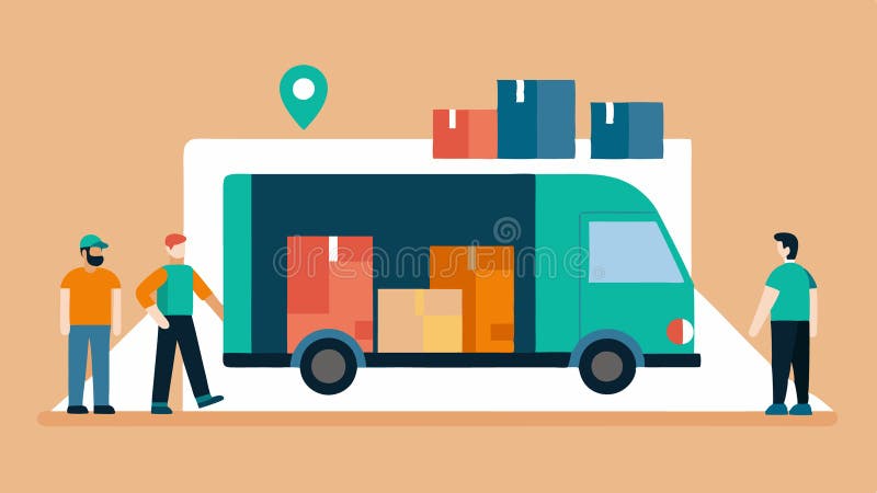 Loading Zone an Autonomous Delivery Vehicle Stops at a Designated ...