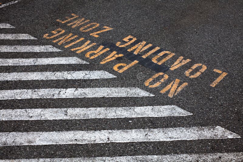 Loading Zone stock image. Image of area, sign, parking - 13322055