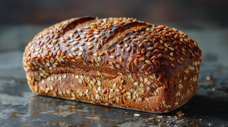 Loaf of Bread on Table stock image. Image of farm, breakfast - 311823507