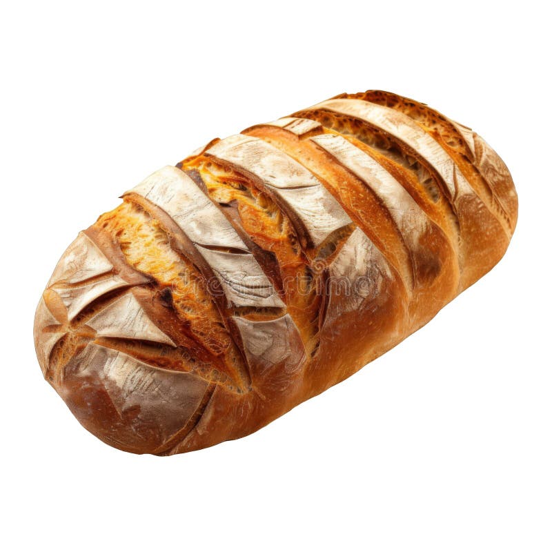 A Loaf of Freshly Baked Artisan Bread with a Crispy Crust Stock Image ...