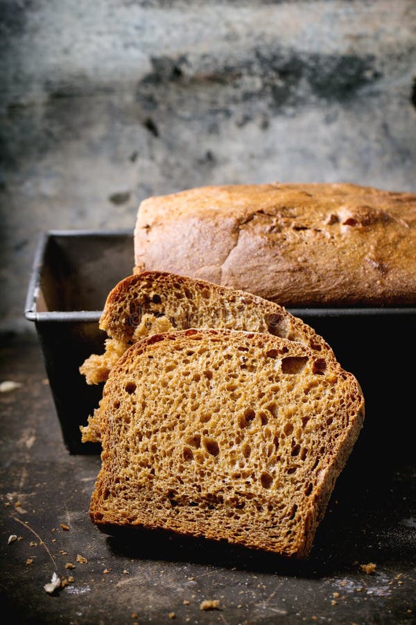 Loaf of homemade rye bread stock image. Image of breads - 54081041