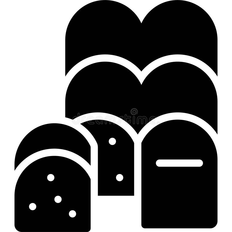 Loaf Icon, Bakery and Baking Related Vector Stock Vector - Illustration ...