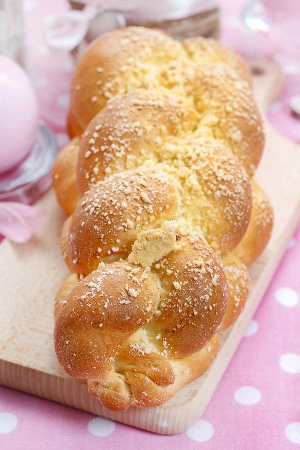 Loaf of sweet bread stock image. Image of loaf, brioche - 40335005