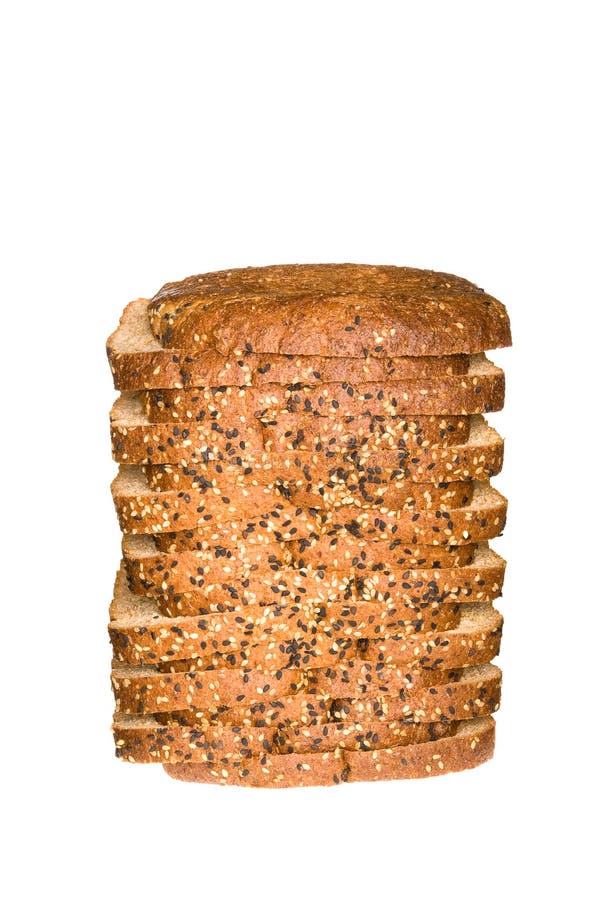 Loaf of Kosher Jewish Style Onion Rye Bread Stock Image - Image of loaf ...
