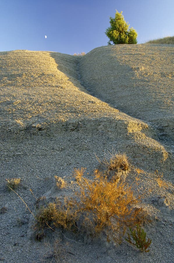 Loam landscape in Spain stock image. Image of abrupt - 53511809