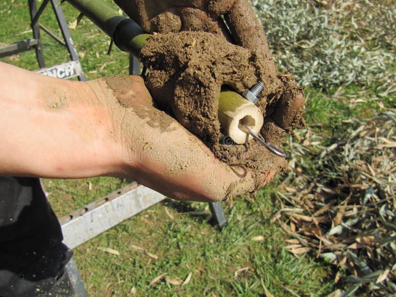 Loam Rendering As Building Material Stock Image - Image of rendering ...