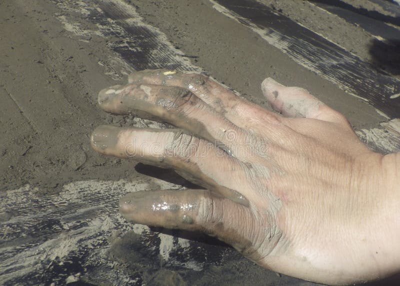 Loam Rendering As Building Material Stock Photo - Image of loam ...