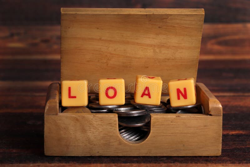 Loan stock image. Image of finance, coins, banking, money - 147744087