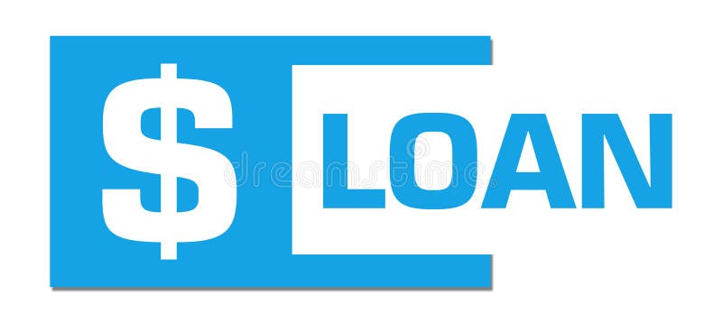 Home Loan Blue Circular Badge Style Stock Illustration - Illustration ...