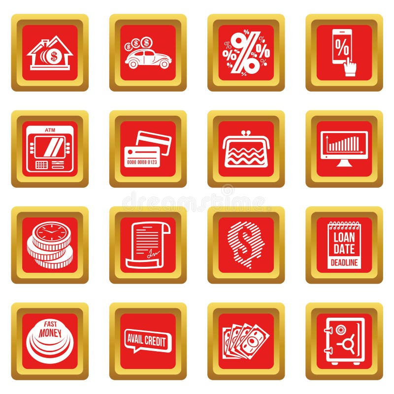 White Loan Icons Stock Illustrations – 10,212 White Loan Icons Stock ...