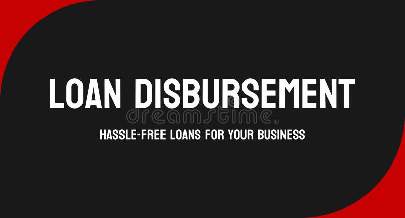 Loan Disbursement stock vector. Illustration of document - 272730053