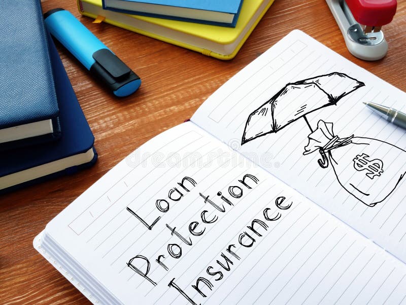 Loan Protection Insurance is Shown on the Business Photo Using the Text ...