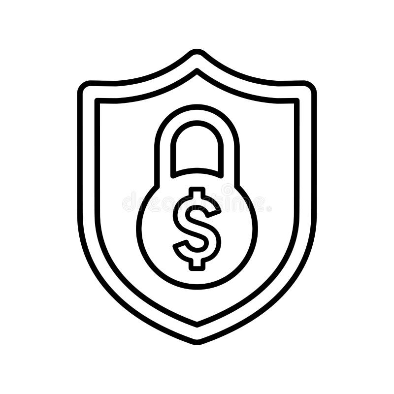 Loan, Safe, Security Icon. Gray Vector Graphics Stock Vector ...
