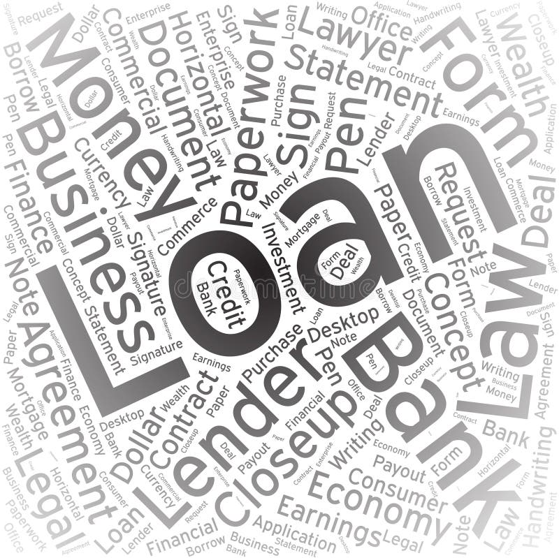 Loan,Word Cloud Art Background Stock Vector - Illustration of abstract ...