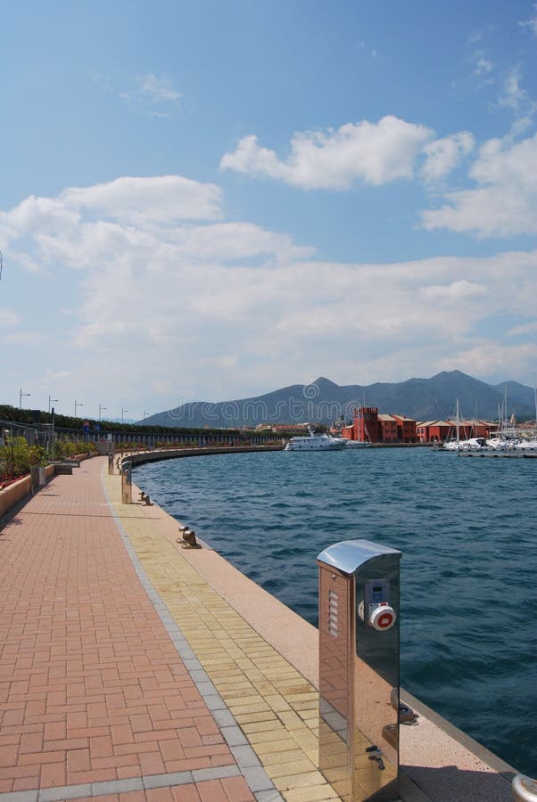 Loano stock image. Image of touristic, summer, umbrella - 19315631