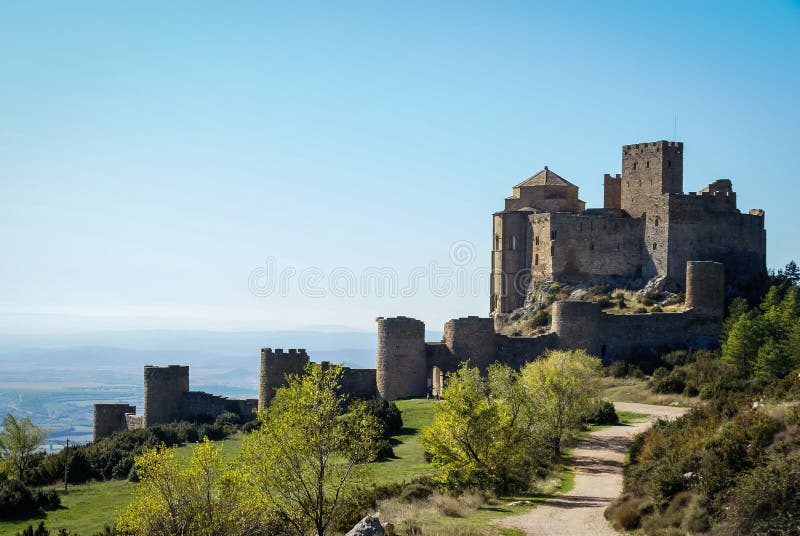 Loare Castle Huesca Aragon Spain Stock Photos - Free & Royalty-Free ...