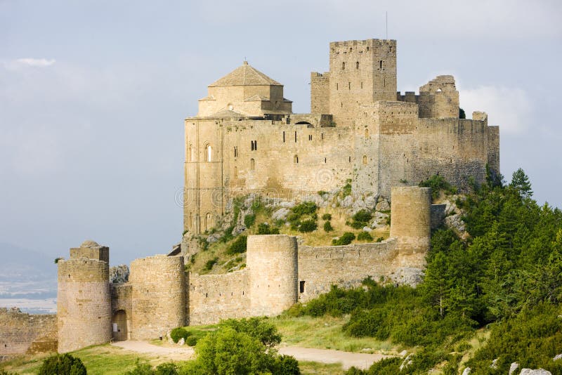 Loarre Castle stock photo. Image of outdoors, aragon - 15257872