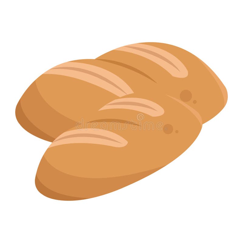 Loaves of bread. Vector stock vector. Illustration of wheat - 379345628
