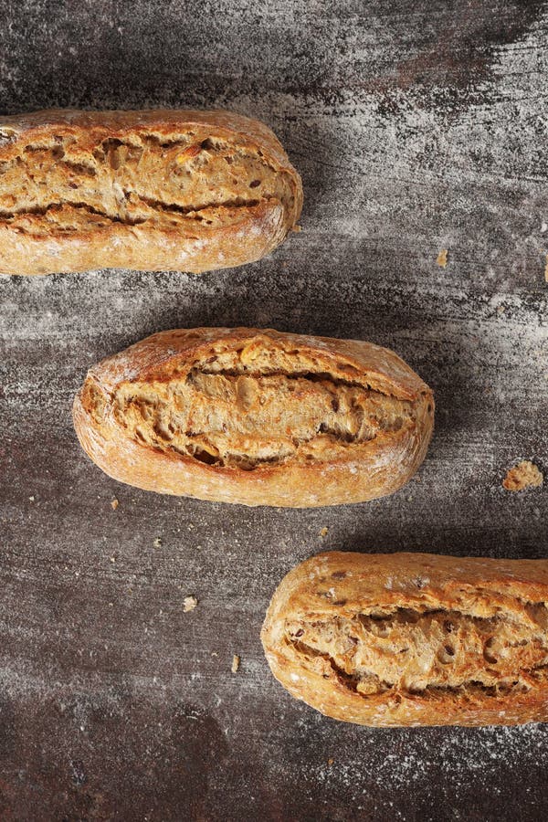 Small Bread Dough Balls Placed on Cooking Paper on Pan - Ready To Be ...