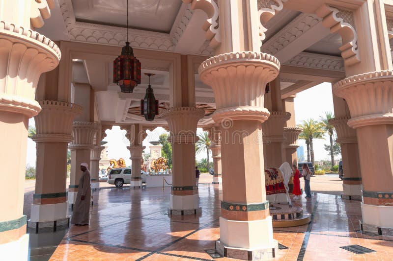 The Lobby in a Luxury Hotel in Dubai. Editorial Stock Photo - Image of ...