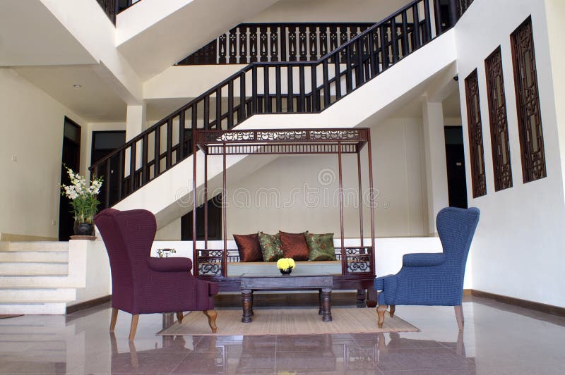 Lobby for relax stock photo. Image of lobby, room, indoor - 5097082
