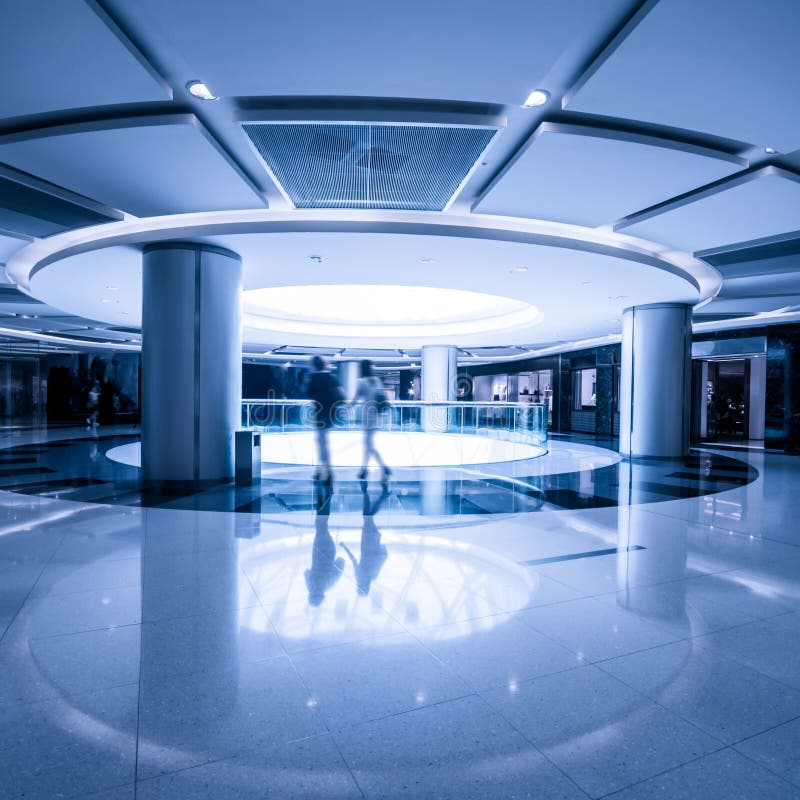 Lobby of a Upper Class Shopping Mall Stock Photo - Image of beijing ...