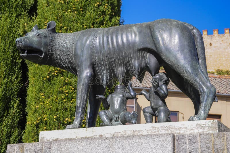 Lobo de Roma foto de archivo. Imagen de romano, museos - 65870262