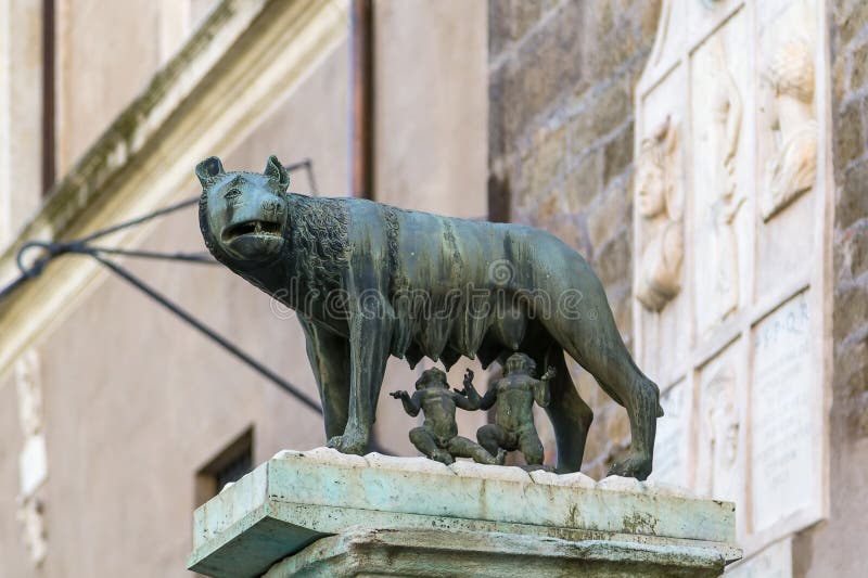 Lobo De Capitoline, Museus De Capitoline, Roma Imagem de Stock - Imagem ...