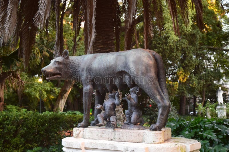 Romulo y Remo foto de archivo. Imagen de presidente - 112507776