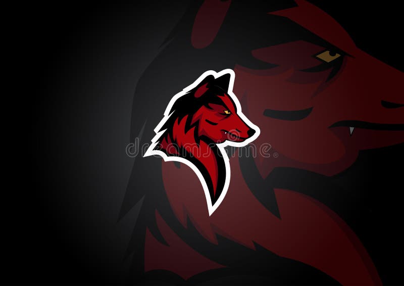 Lobo mascot logo 100 stock de ilustración. Ilustración de moderno ...