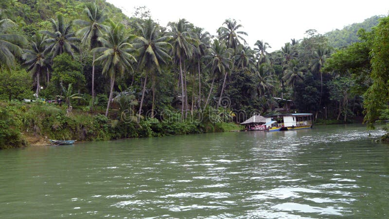 The Loboc River, Bohol Island, Visayas, Philippines Stock Photo - Image ...