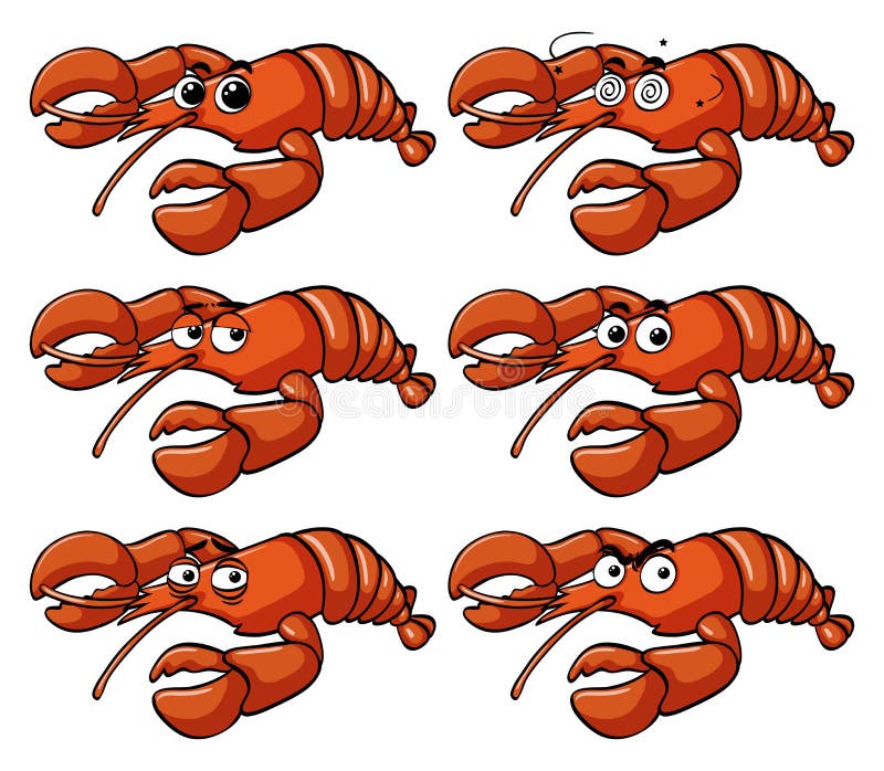 Angry Lobster Stock Illustrations – 64 Angry Lobster Stock ...